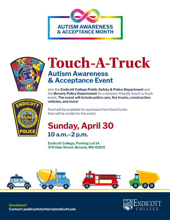 Autism Awareness Month Touch-A-Truck Event: Beverly
